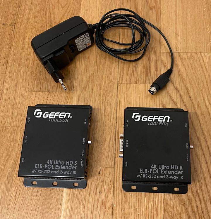 Gefen Toolbox 4K Ultra HD HDMI RS-232 IR Extender ELR-POL (Gebraucht ...