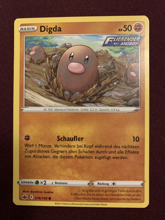 Digda Pokémon Karte | Kaufen auf Ricardo