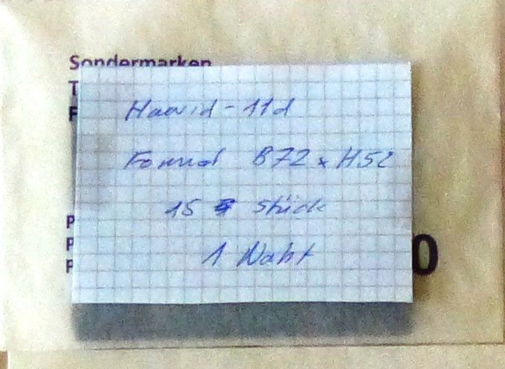 Hawid Klemmtaschen schwarz 72/52 (15 Stück) 1 Naht gebraucht | Kaufen ...