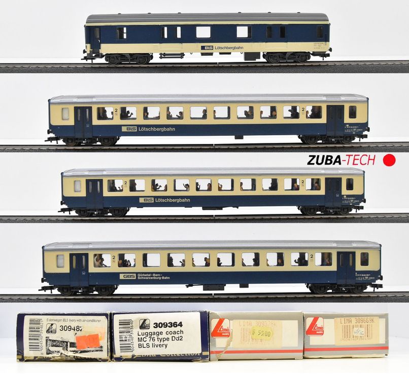 Lima 4x Personenwagen EW II SBB H0 GS mit OVP (Gebraucht) in St. Gallen für CHF 82 – mit ...
