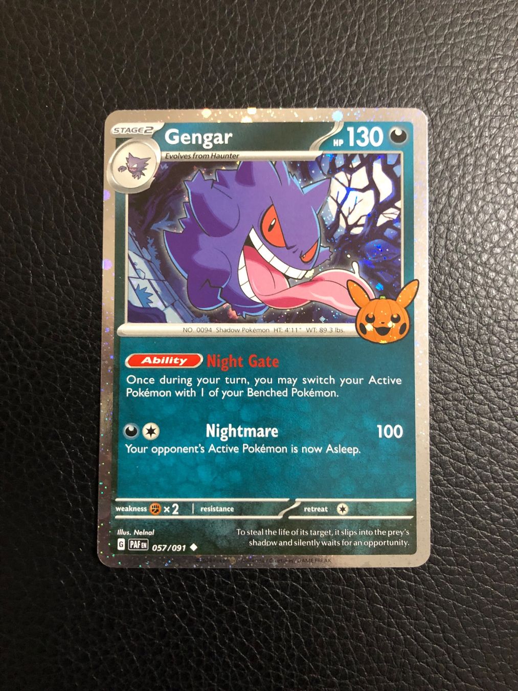 Gengar holo Trick or Trade Halloween 2024 Ab 1 (Gebraucht) in Paradiso ...