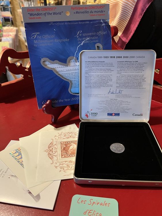 Coffret officiel millénaire de Postes Canada 1999/2000 (Neu (gemäss ...