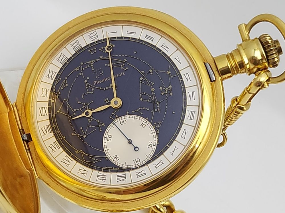 Maurice Lacroix Astronomie Savonette Taschenuhr Selten! (Gebraucht) in Bassersdorf für CHF 980 ...