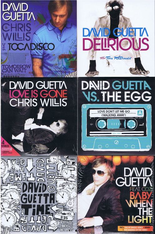 6 Demo CDs "David Guetta" (Set 1) (Gebraucht) in Unterengstringen für ...