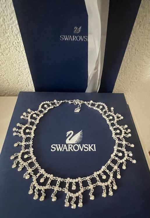 Swarovski Statement Kette neu und original mit Box | Kaufen auf Ricardo
