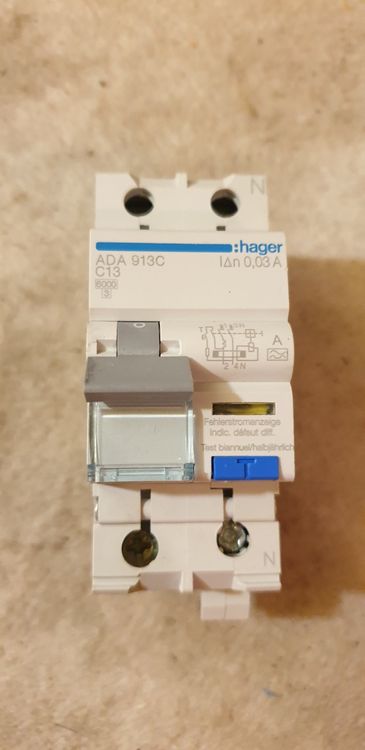 Hager Fi Ls Leitungsschutzschalter (Neu (gemäss Beschreibung)) in Baar ...