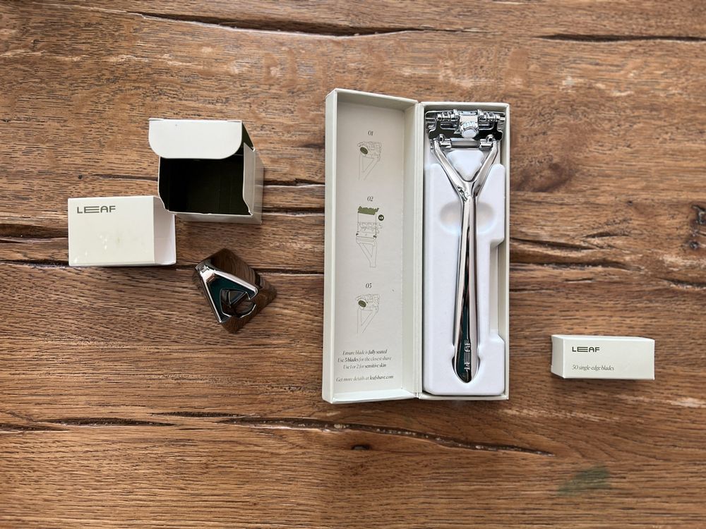 LEAF RAZOR - Rasierer aus Metall | Kaufen auf Ricardo