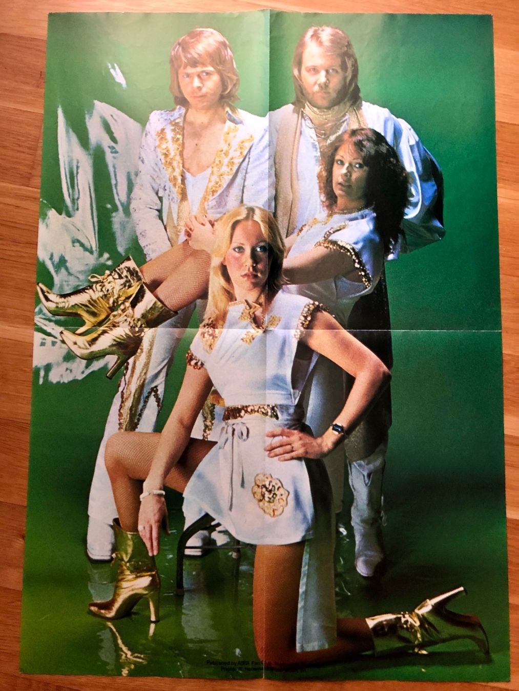 ABBA Rarität Poster Agnetha & Frida (Neu (gemäss Beschreibung)) in ...