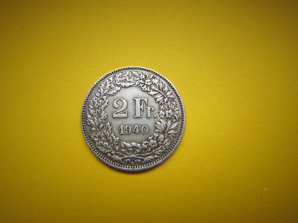 Silber-Münze 2-Franken 1940 | Kaufen auf Ricardo