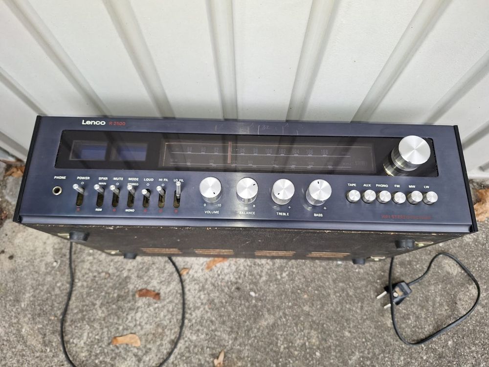 Lenco R-2500 Hifi Stereo Receiver - Vintage DEFEKT (Defekt) in Suhr für ...