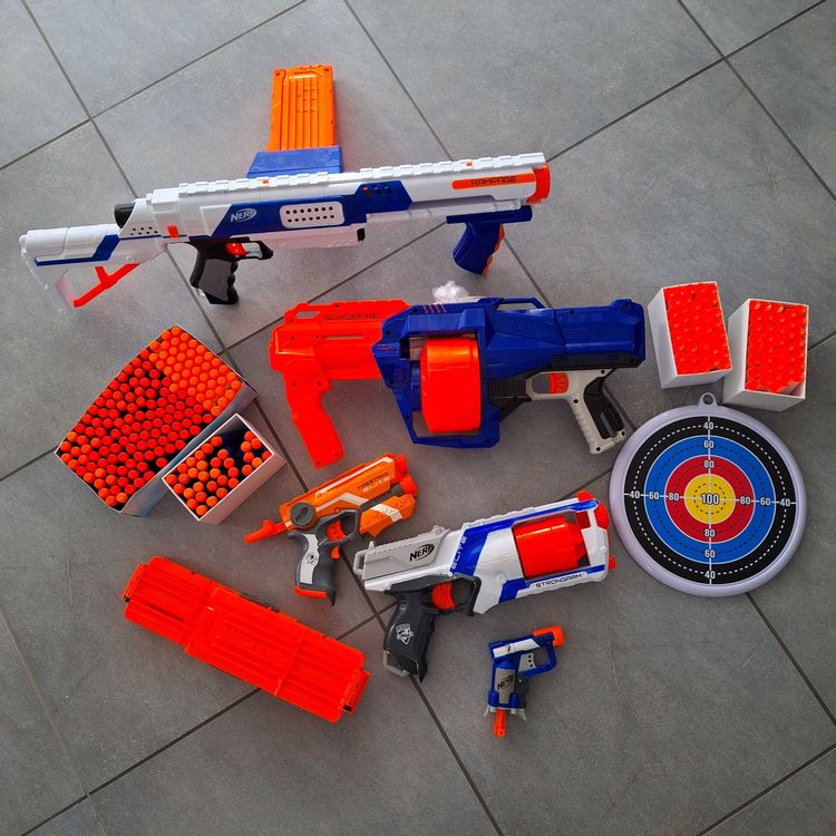 Tolles Nerf Set!! MEGA-Set mit Pfeilen und div. Nerf! TOP!!! | Kaufen ...