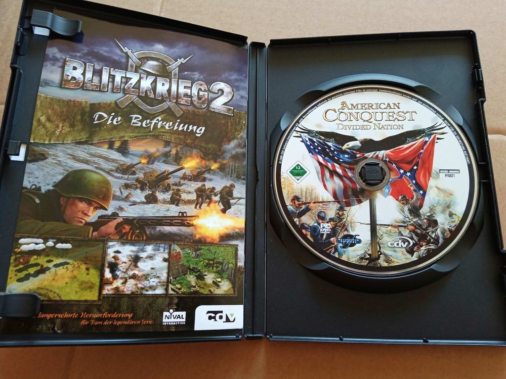 American Conquest - Divided Nation cdv Strategiespiel PC (Gebraucht) in ...