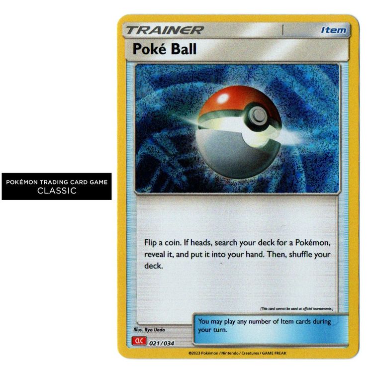 TCG Classic Collection Poke Ball 021/034 EN | Kaufen auf Ricardo