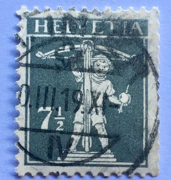 Tellknabe mit Vollstempel (Gebraucht) in Aarau für CHF 0.5 – mit Lieferung auf Ricardo kaufen