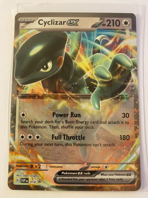 Pokemon Cyclizar EX 018 Black Star Promos EN | Kaufen auf Ricardo