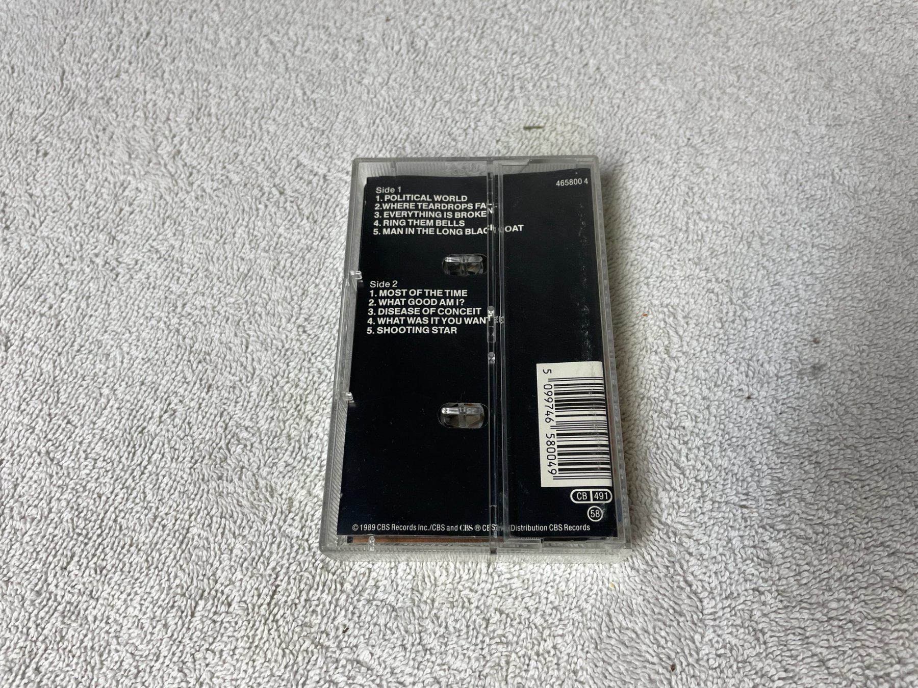 Bob Dylan Oh Mercy MC Musik Kassette Rarität 1989 CBS (Gebraucht) in ...