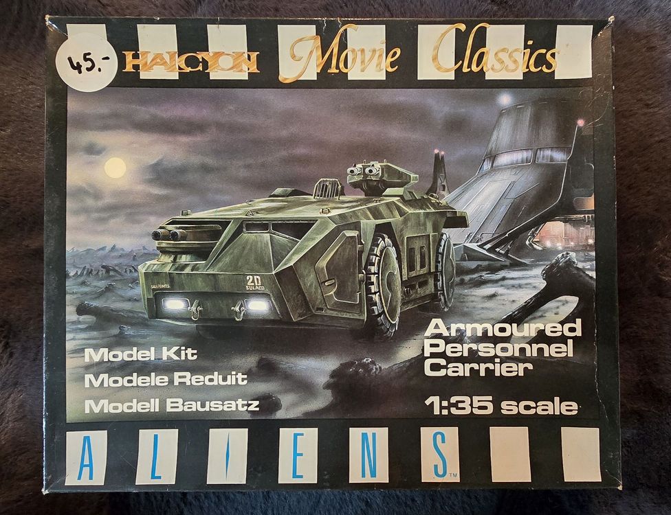ALIENS Halcyon Movie Classics APC 1:35, ungebaut (Neu (gemäss ...