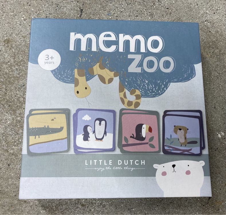 Memo Zoo Little Dutch Spiel ab 3 Jahre | Kaufen auf Ricardo