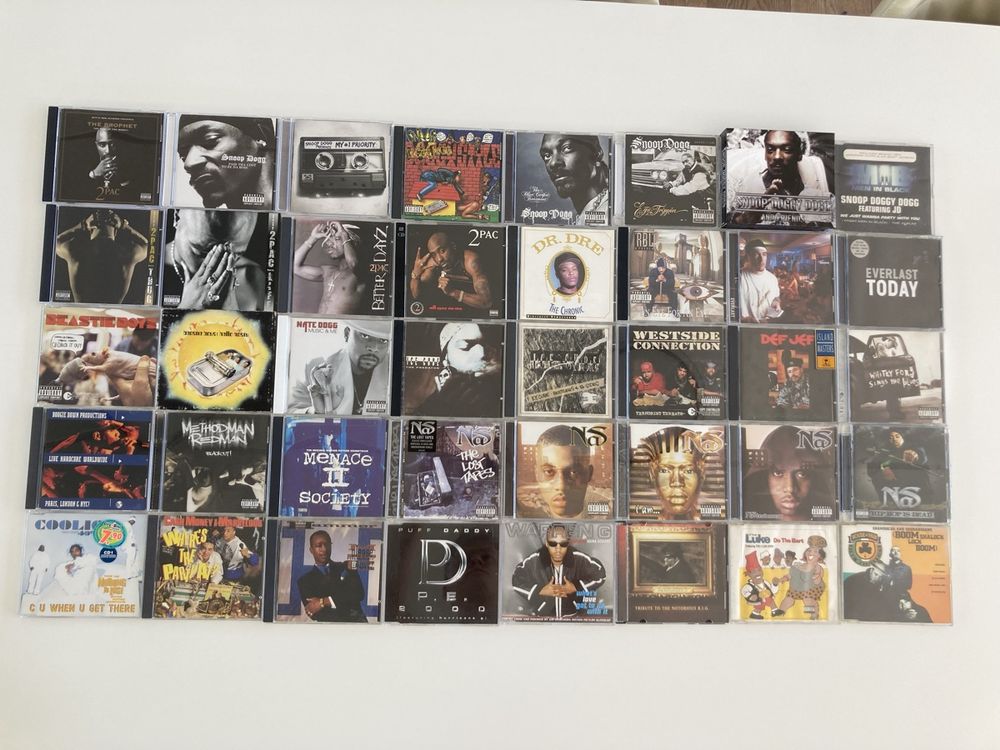 Old School Hip Hop CDs Dr. Dre, 2Pac, Ice Cube, Snoop Dogg (Gebraucht ...