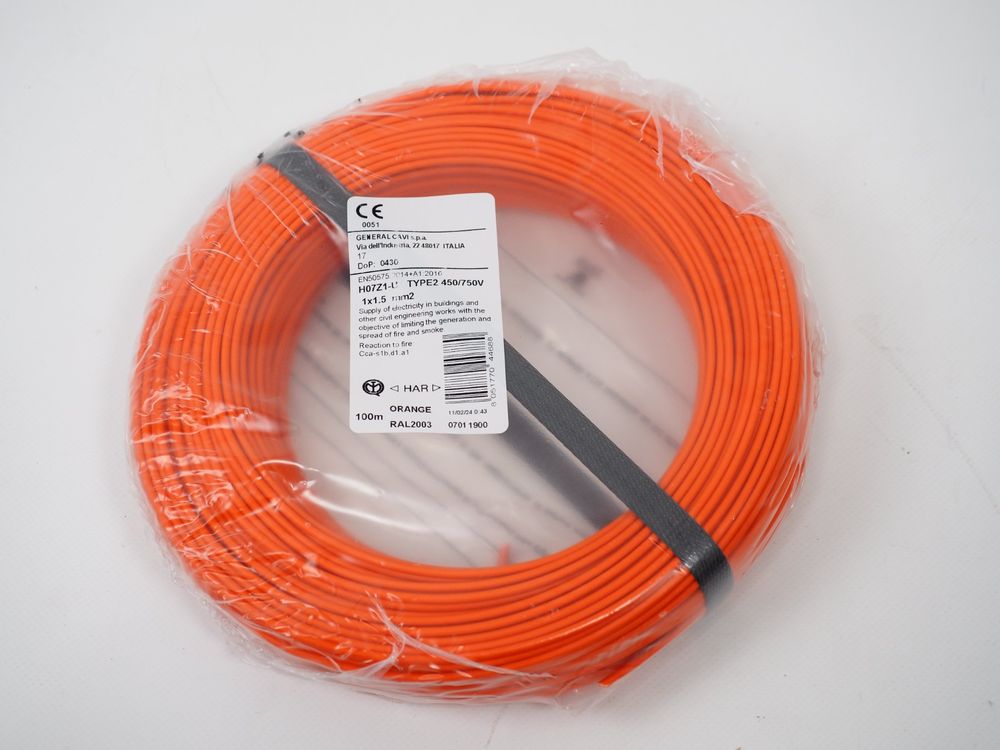 GENERAL CAVI Kabelleitung Typ 2 100m (18092) (Neu und originalverpackt ...