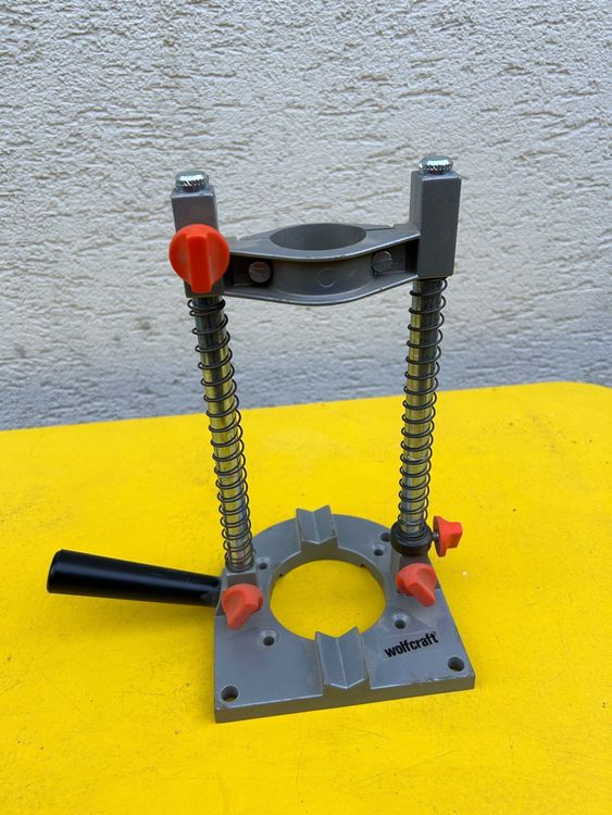 Wolfcraft Bohrständer stand Bohrmaschine Werkstatt | Acheter sur Ricardo