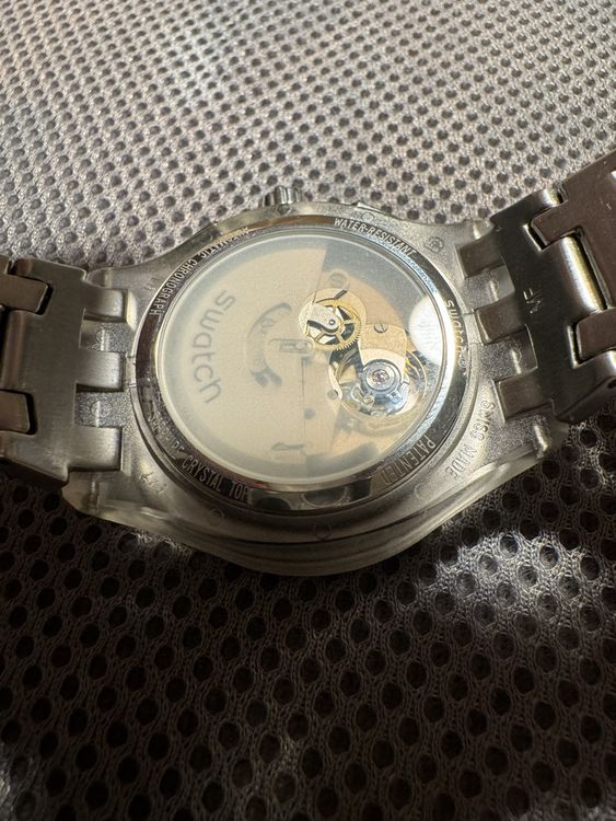 Swatch Automatic Chrono Silver Class SVGK401G 2008 (Gebraucht) in Echichens für CHF 179 – mit ...
