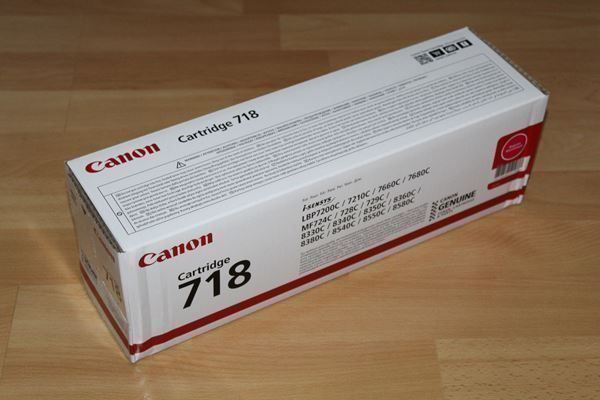 Canon LBP7200/MF8330/MF8580 magenta Toner, Cartridge 718 | Kaufen auf ...