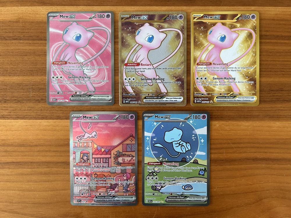 Mew ex Collection inkl. ex Alt Art & Shiny - 151 PAF (Gebraucht) in ...