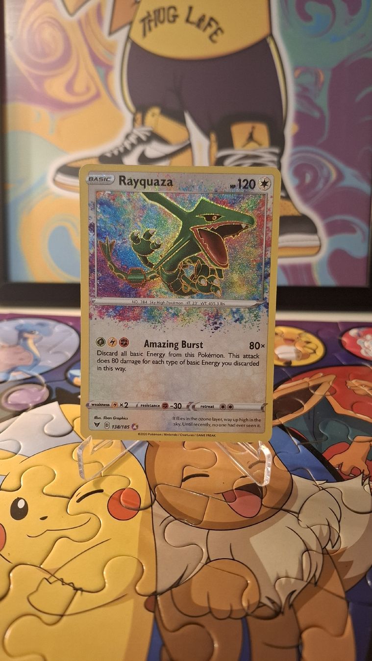 Rayquaza Holo Spécial Rare Vivid Voltage ENG (Neuf (Voir description ...