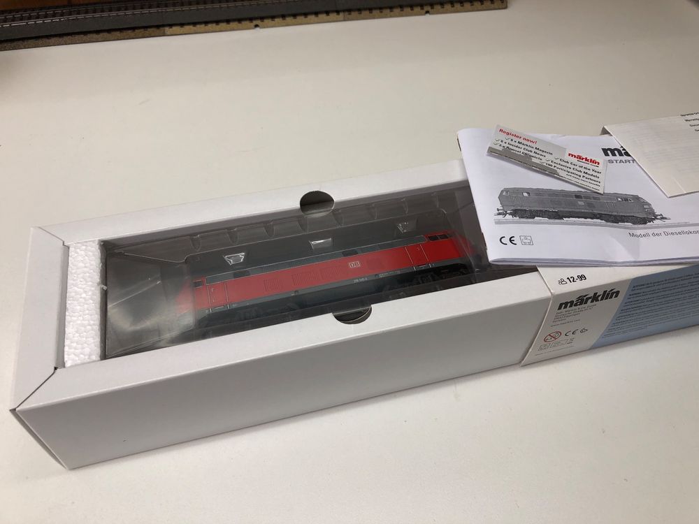 Märklin 36218, Diesellok, BR 216 der DB, mfx-Digital Code 72 (Gebraucht ...