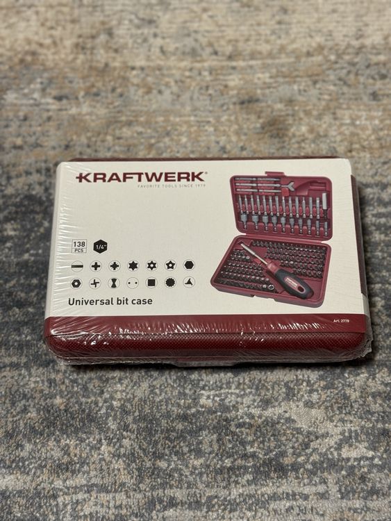Kraftwerk Universal Bit Set 138-teilig Neu & OVP (Neu und ...