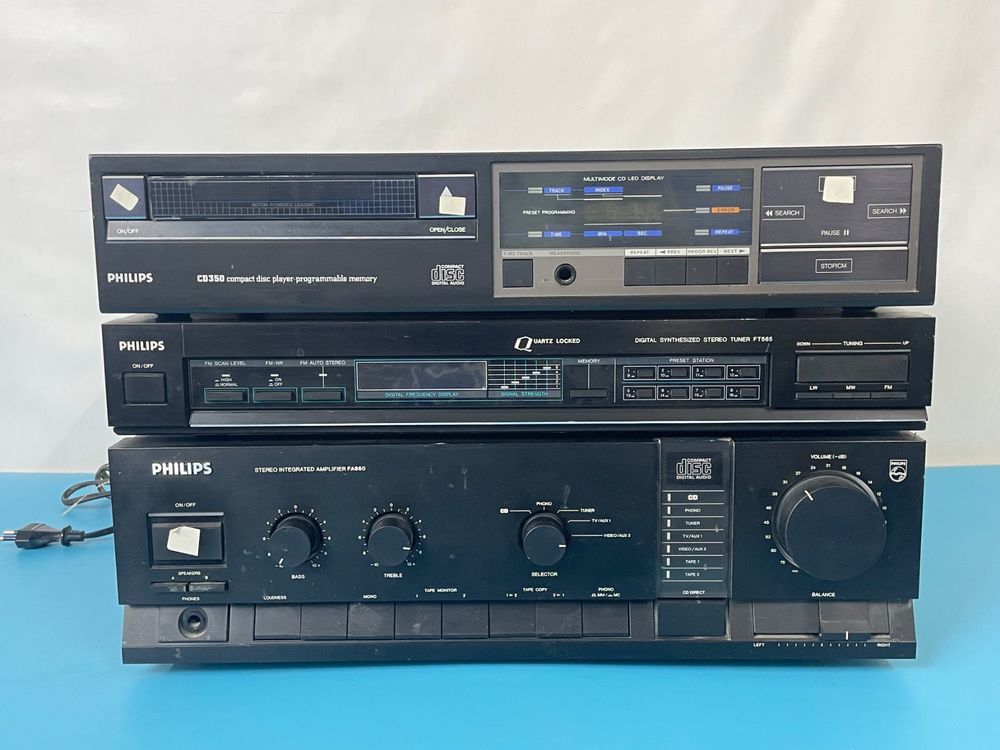Phillips Stereo Komplettanlage nicht geprüft | Kaufen auf Ricardo