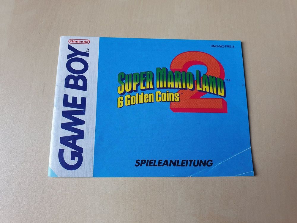 Anleitung Super Mario Land 2 DMG-MQ-FRG-3 (Gebraucht) in Stansstad für ...