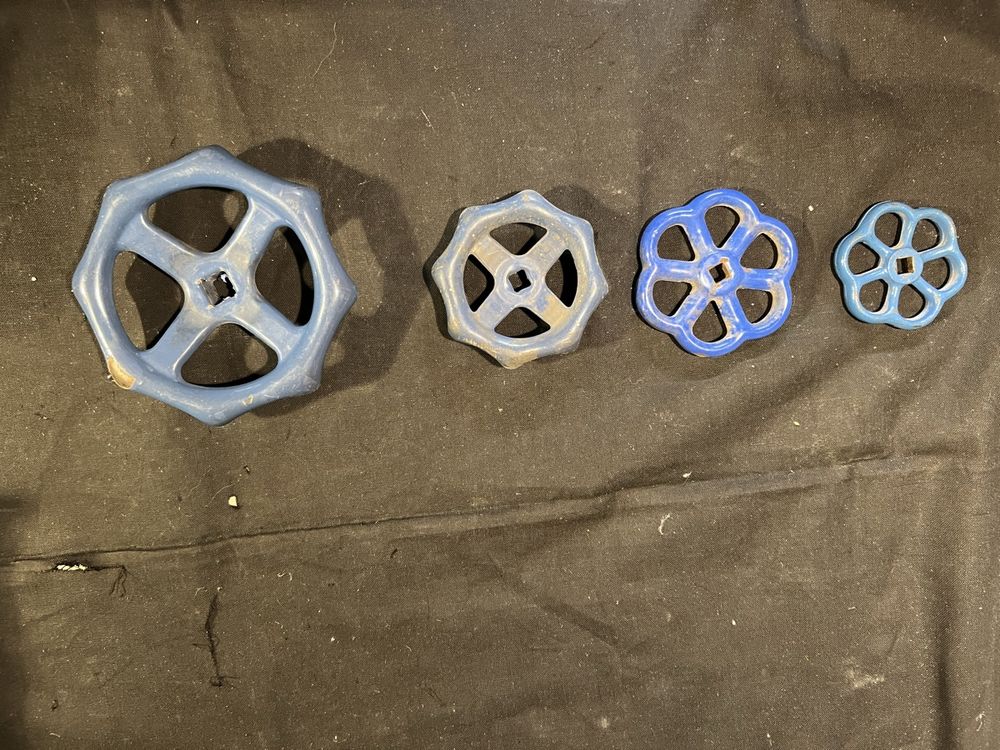 Handräder Metall Griff Handrad Blau | Kaufen auf Ricardo