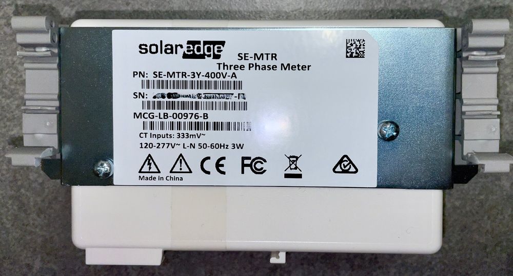 SolarEdge Energiezähler Modbus (SE-MTR-3Y-400V-A) (Gebraucht) in ...