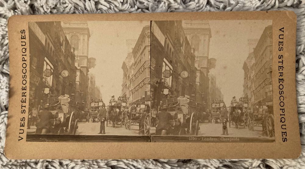 England-London-Cheapside-Stereofoto-Stereoskopie-Stereobild (Gebraucht ...