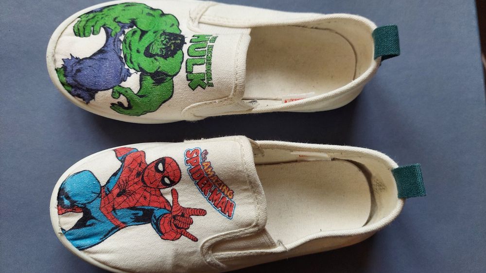 Marvel Spiderman/Hulk Hausschuhe/Slipper Gr. 28 | Kaufen auf Ricardo