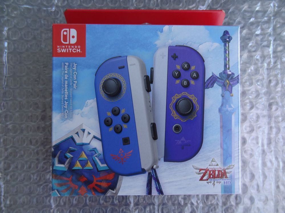 Nintendo Switch Joy-Con ZELDA Skyward Sword Edition NEU ! (Neu und ...