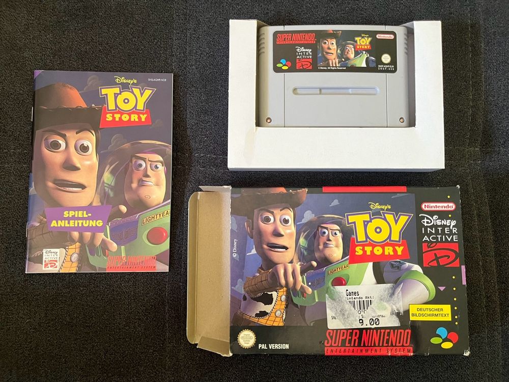 Toy Story SNES Super Nintendo Spiel (Gebraucht) in Amlikon-Bissegg für ...