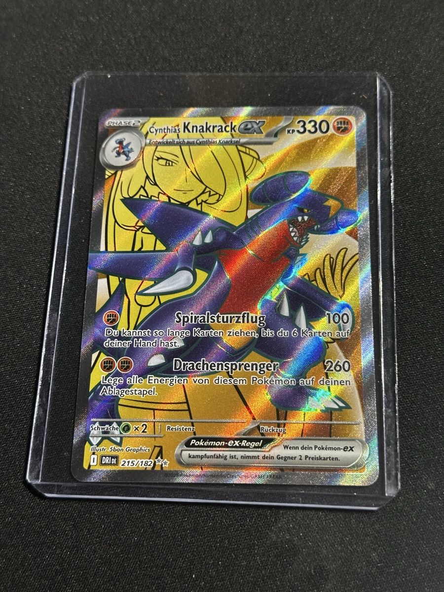 Pokemon Full Art (2025) Knakrak Ex 215/182 (Neu (gemäss Beschreibung ...