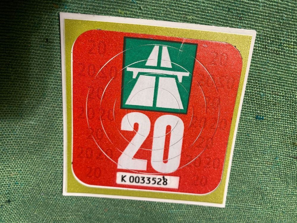 CH Autobahn vignette 2020 zum Sammeln (Neu (gemäss Beschreibung)) in Dietikon für CHF 3 – mit ...