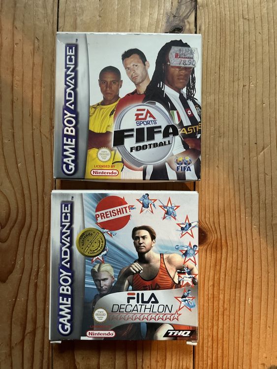 Gameboy Advanced Fifa Football und Fila Decathlon | Kaufen auf Ricardo