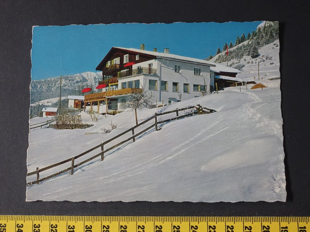Flims 1969, Berghotel Haldenhaus Fidaz - Scheia (Gebraucht) in Lenzburg ...