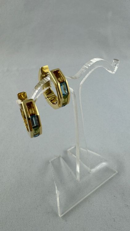 Ohrringe / Creolen in 750 Gold / 18 Karat | Kaufen auf Ricardo