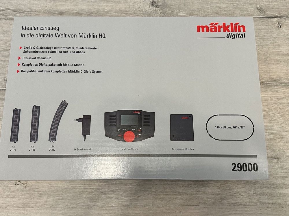 Märklin H0 Digital Startpackung Art. 29000 (Neu und originalverpackt ...