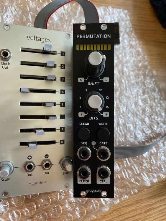 Turing Machine Grayscale Permutation Eurorack voltages | Acheter sur ...