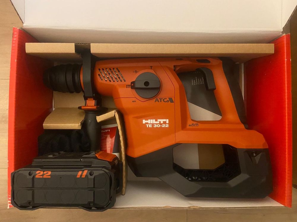 Perforateur Burineur/Akku-Bohrhammer Hilti Nuron TE 30 22 (Neu und originalverpackt) in ...