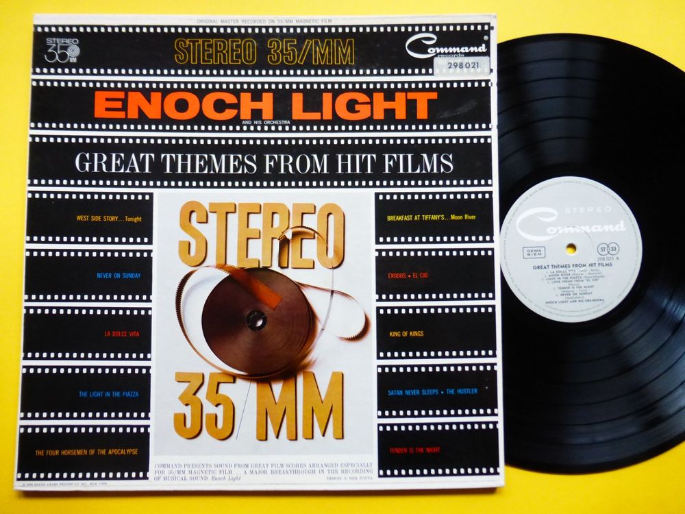 Enoch Light And His Orchestra – Great Themes From Hit Films (Gebraucht ...