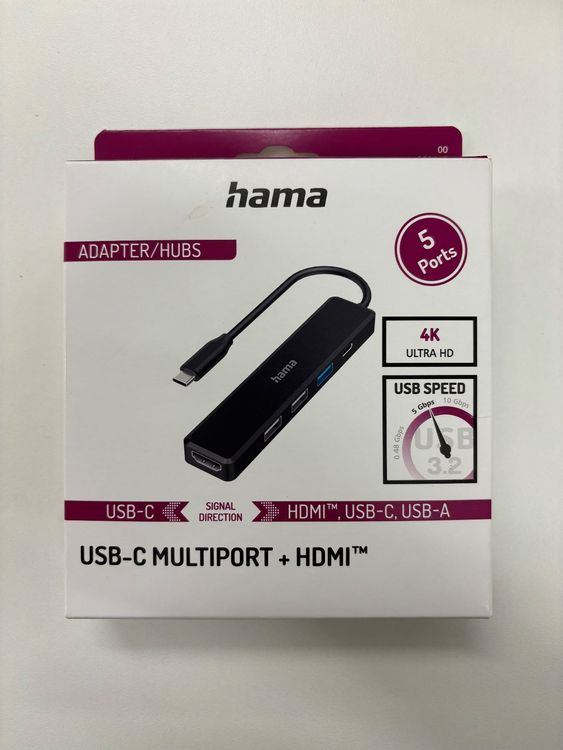 Hama USB-C-Hub (Neu und originalverpackt) in Hittnau für CHF 7 – mit ...