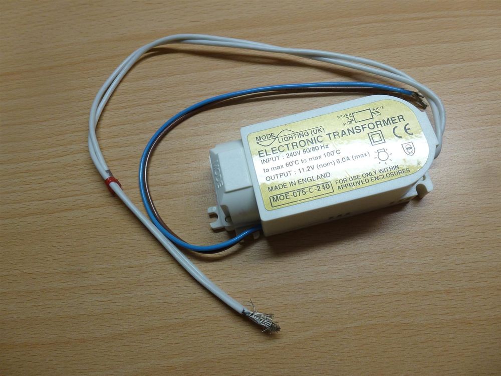 Elektronischer Trafo 11,2V 6A (Neu (gemäss Beschreibung)) in ...